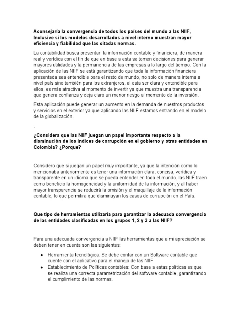 Actividad Evaluativa Eje 1 - Niif | PDF | normas internacionales de ... Actividad Evaluativa Eje 1 - Niif | PDF | normas internacionales de ...