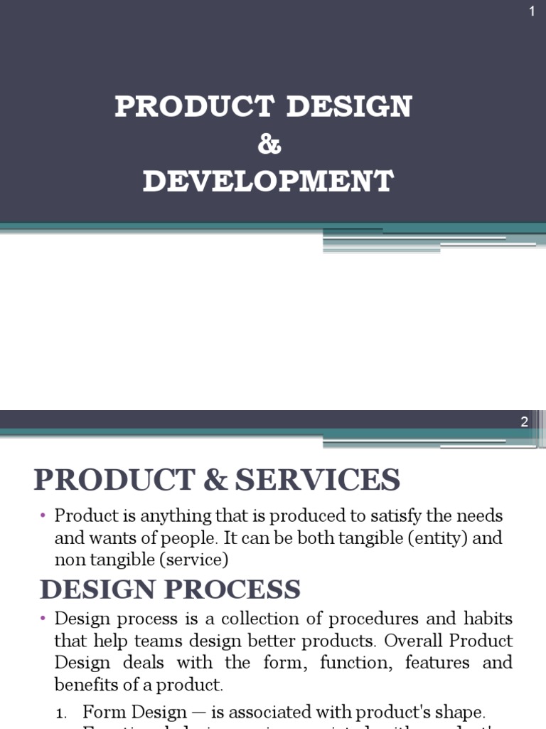 New Product Design Development | PDF | Prototype | Product (Business)
