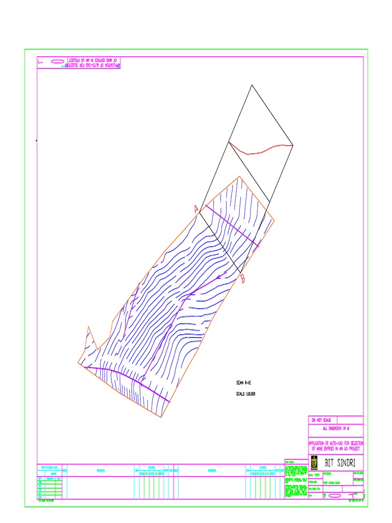7th Sem Mine Planning MINE ENTRIES-Model | PDF