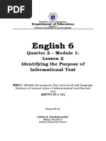 English: Quarter 2 - Module 1: Explore Significant Information | PDF ...