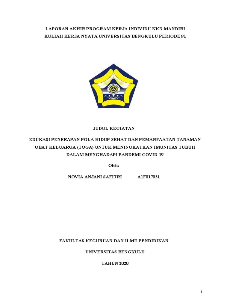 Edukasi TOGA untuk Imunitas Covid-19 | PDF