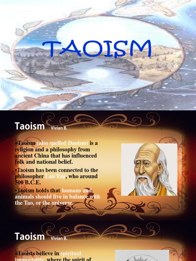 ED5TPT TAOISM REPORT Grp4michelle&vivian BSEDFILII | Download Free PDF ...