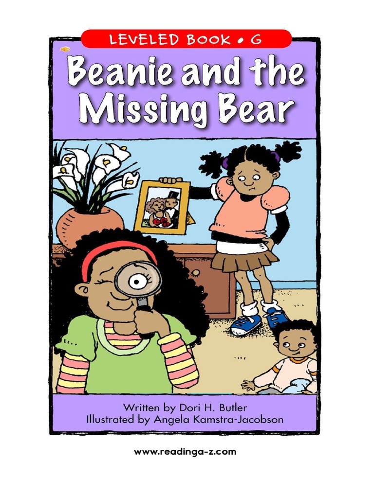 Beanie and The Missing Bear | PDF