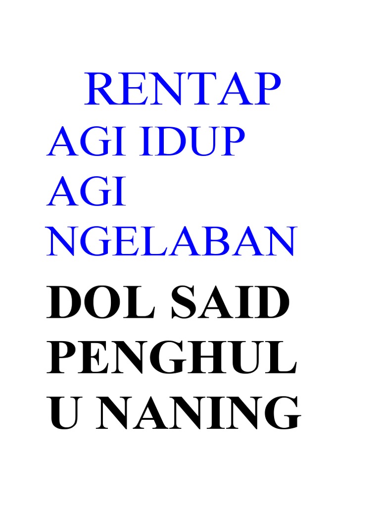 Rentap | PDF
