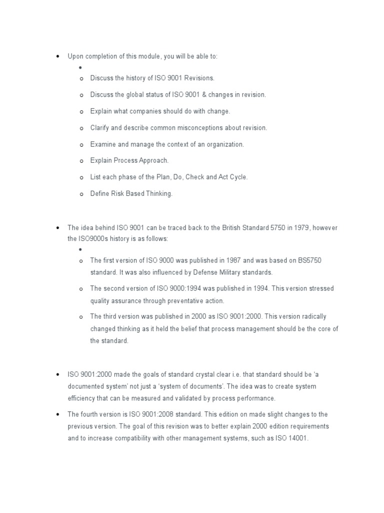 Iso 9001 - 2015 ALISON | PDF | Iso 9000 | Audit