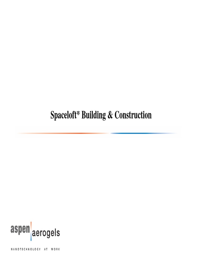 Spaceloft BC Introduction Presentation Email | PDF | Building ...