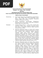 Contoh SK UP2K PKK | PDF