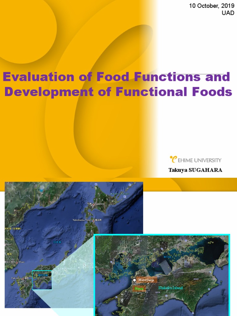 Evaluation of Food Functions and Development of Functional Foods ...