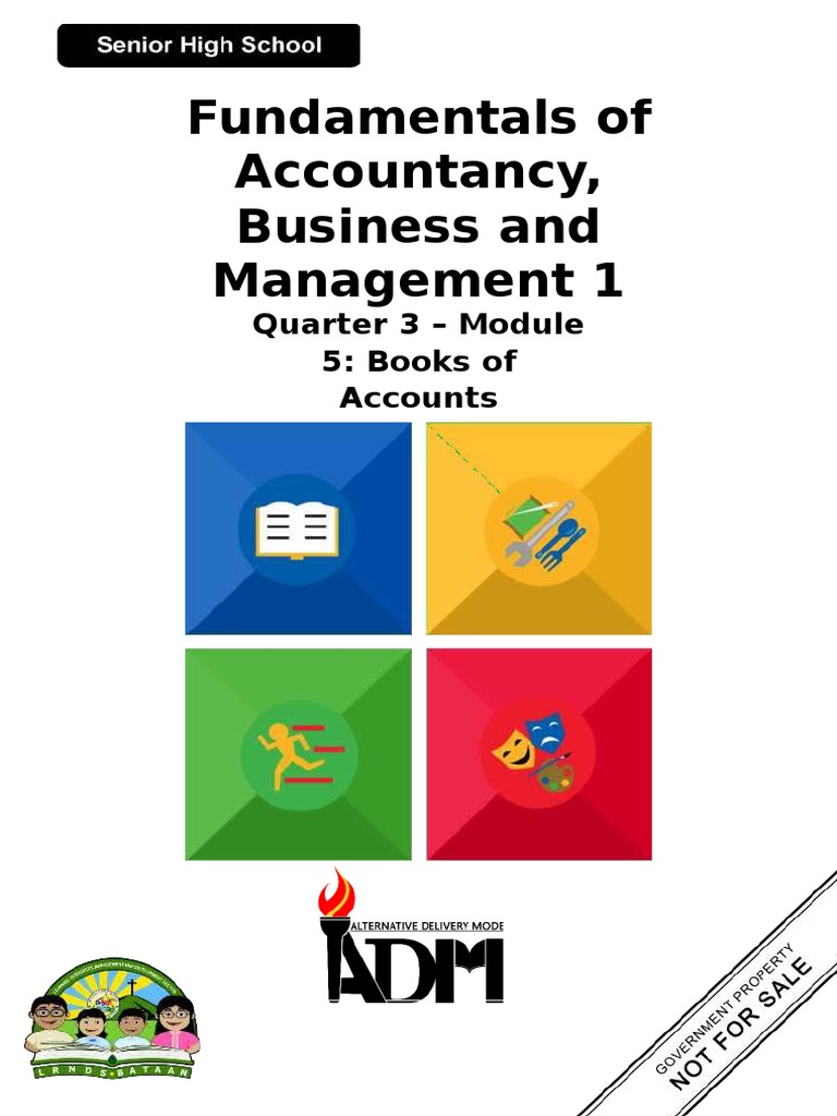 Fundamentals of Accountancy, Business and Management 1: Quarter 3 ...