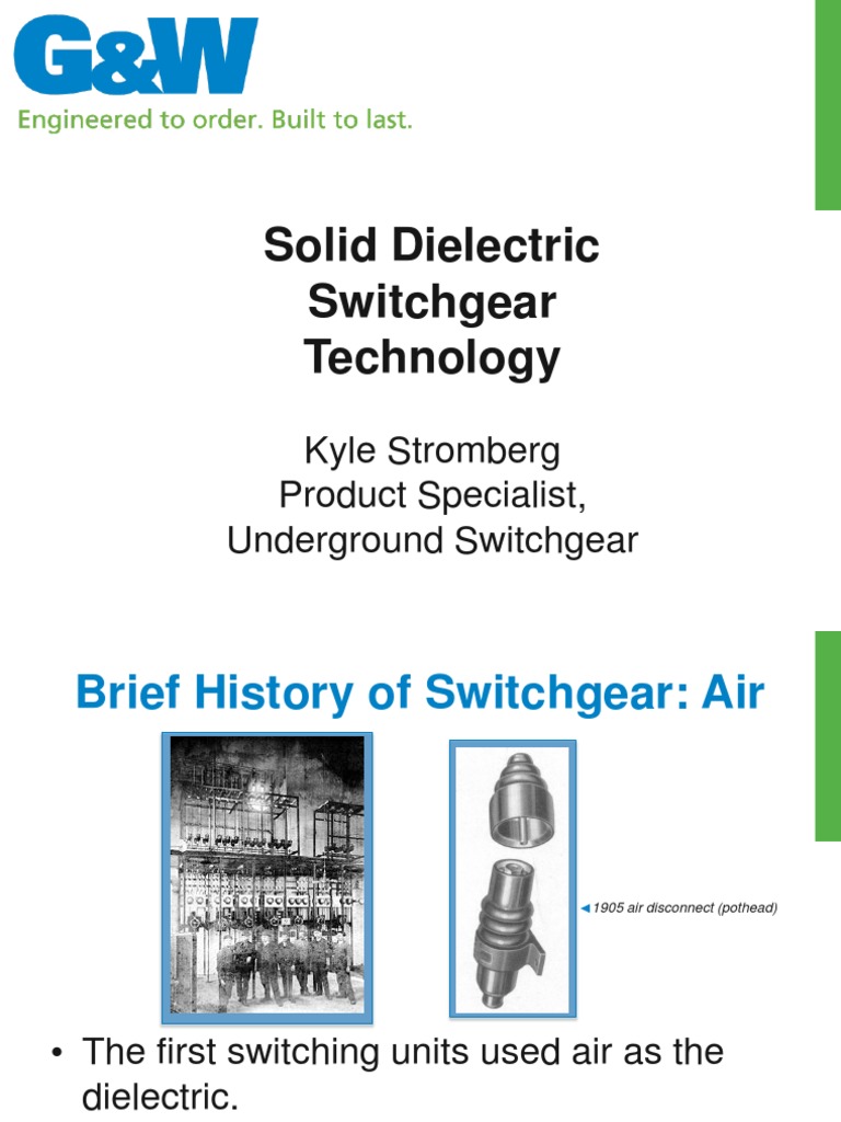Solid Dielectric Switchgear Technology | PDF | Insulator (Electricity ...