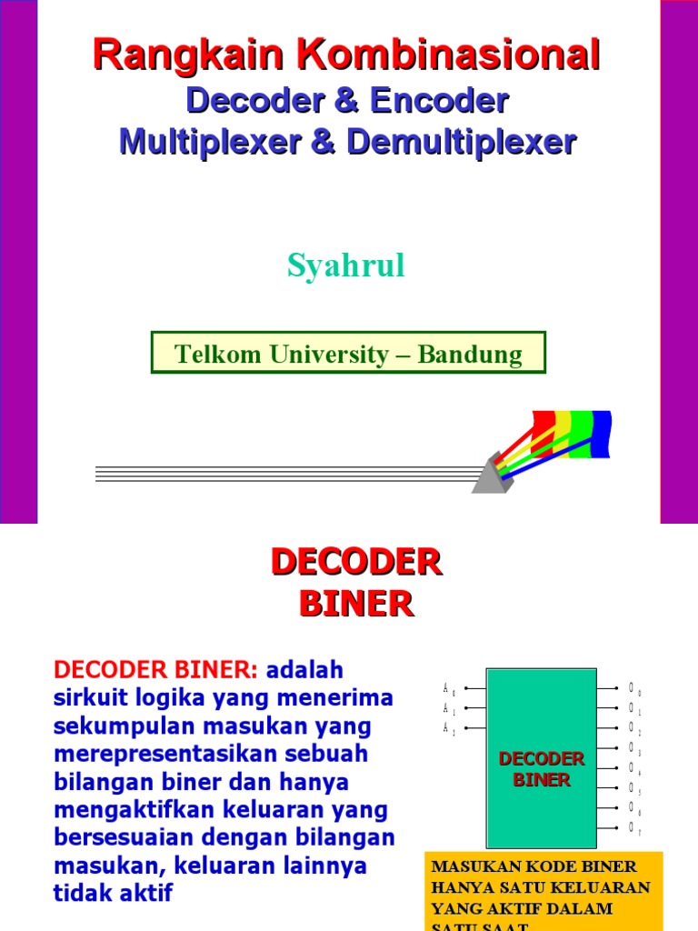 Encoder Decoder And Mux Demux If 2017 Pdf 5185