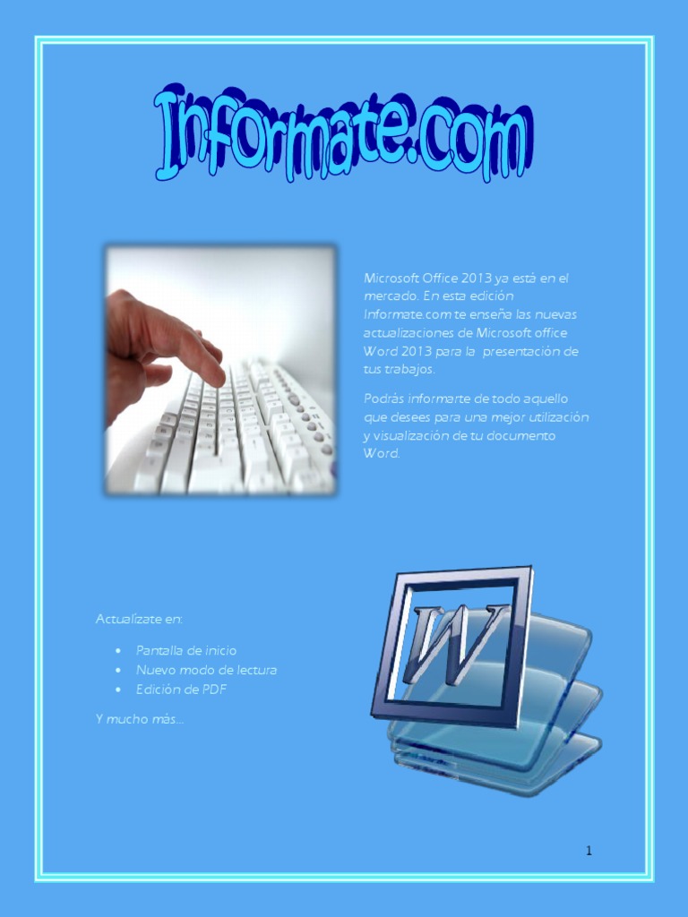 Word 2013 Revista Virtual | PDF | Microsoft Word | Microsoft