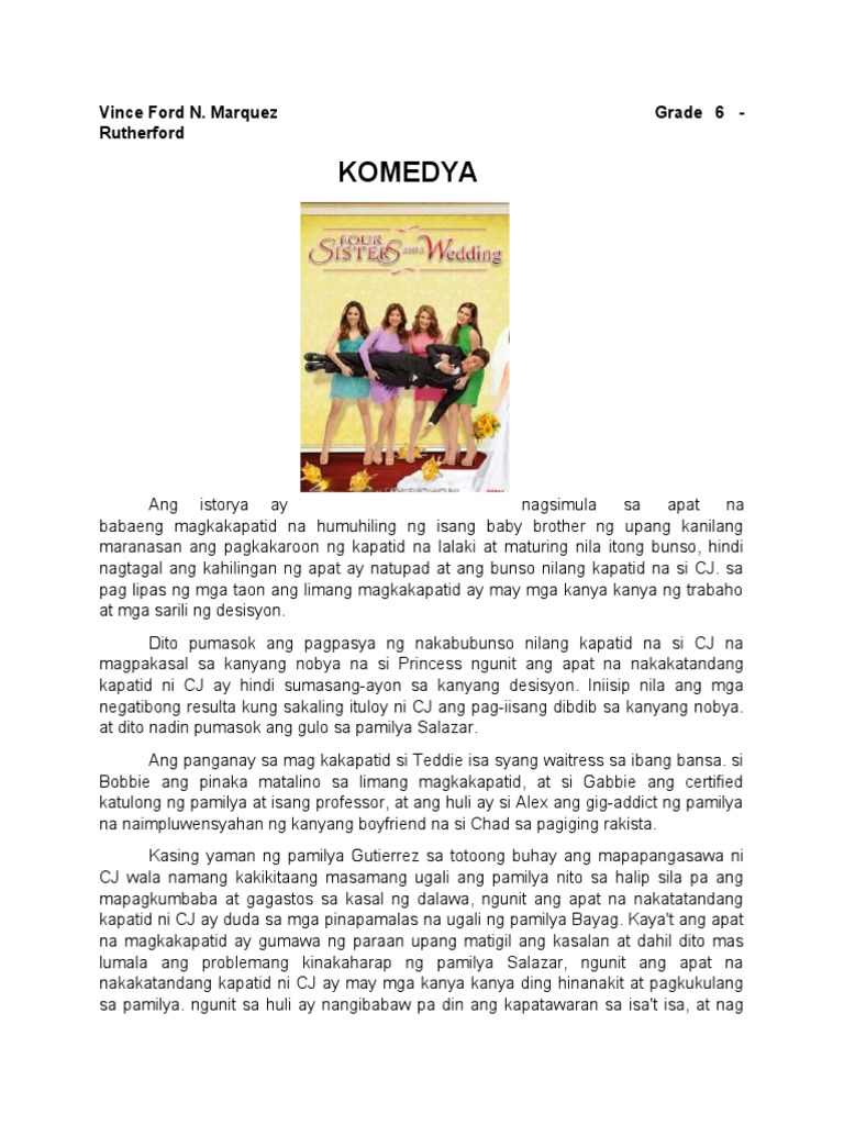 Buod NG Iba'T-ibang Pelikula | PDF