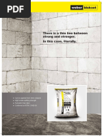 TDS Weberbloc Fix UAE | PDF | Mortar (Masonry) | Brick