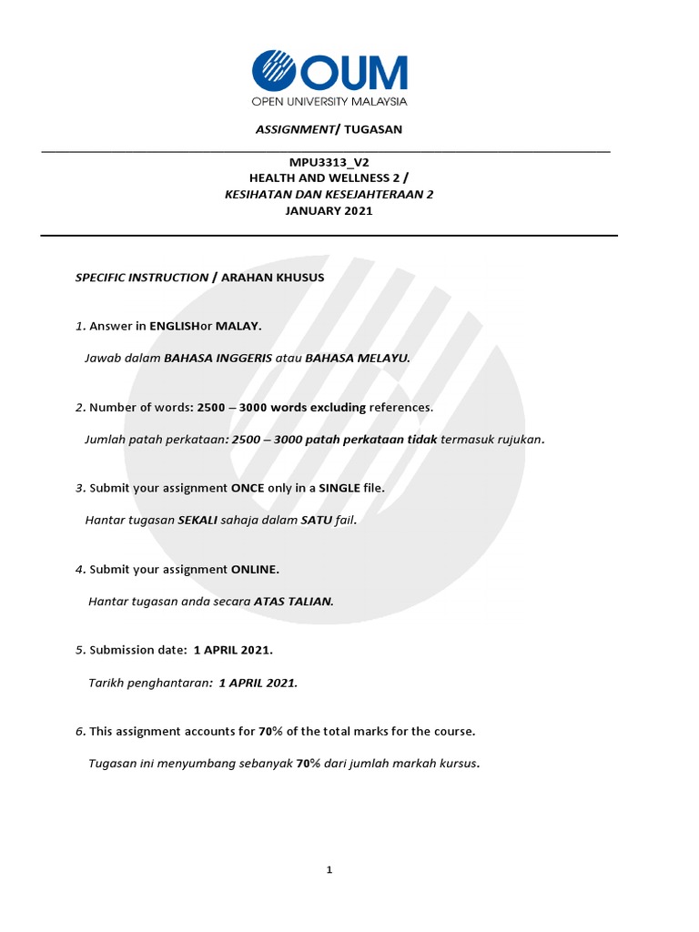 Assignment 2 Audit Uum | PDF | Human Nature | Psychological Concepts