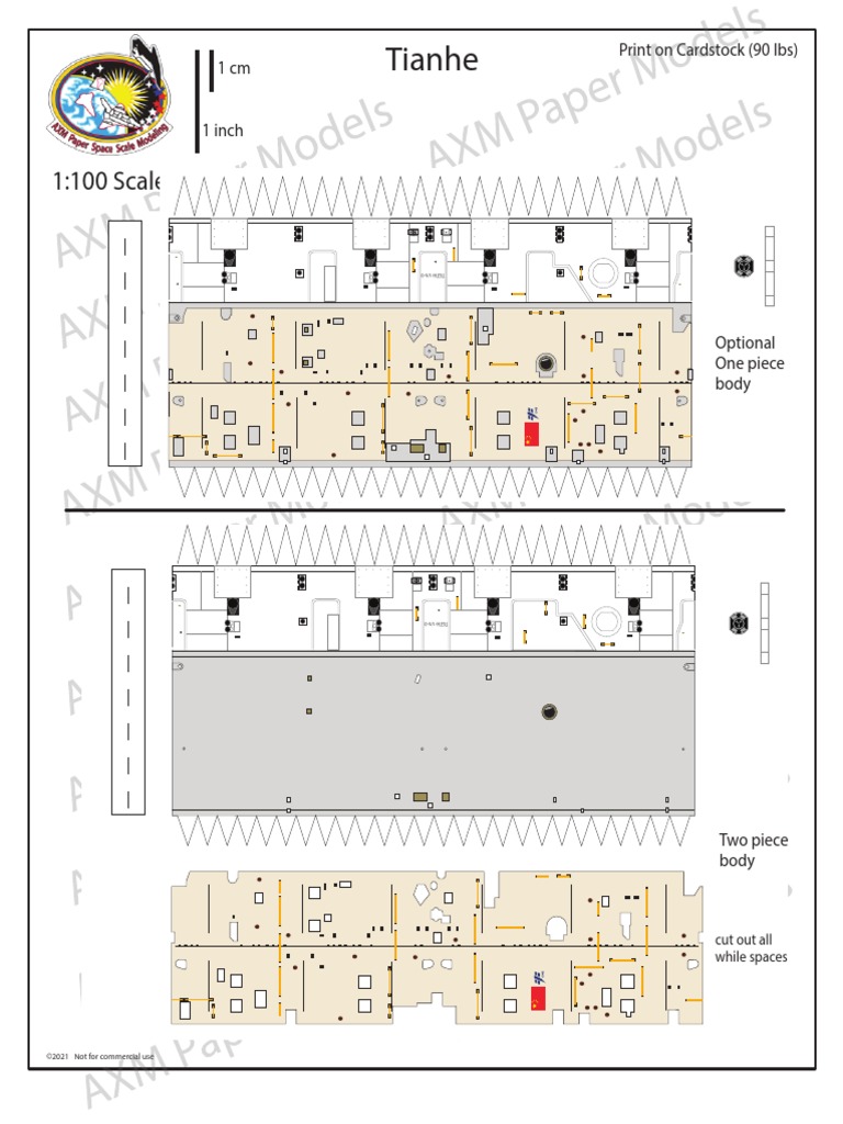 AXM Tianhe Core Module | PDF | International Space Station | Nature