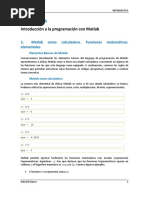 Uso Del Comando Subplot en Matlab | PDF