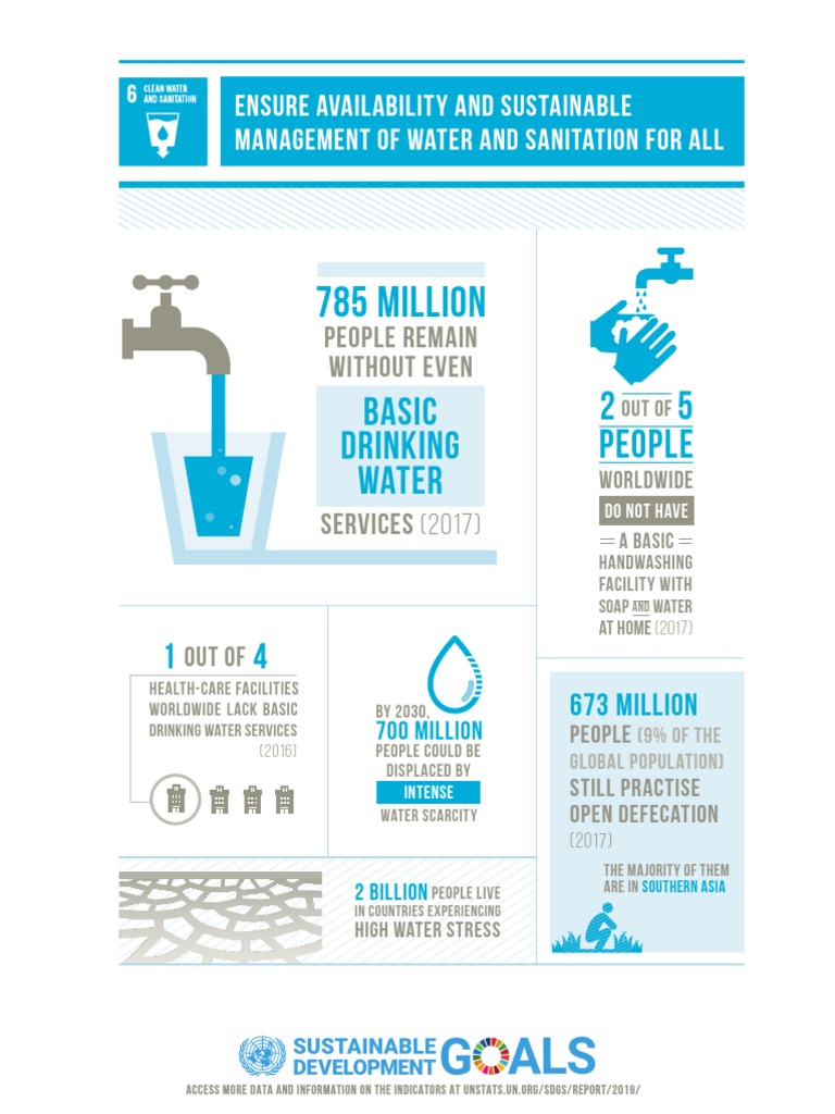 785 Million: 2 5 People Basic Drinking Water | PDF