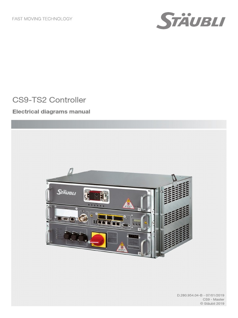 CS9 TS2 Electrical Diagrams | PDF | Electrical Connector | Robot