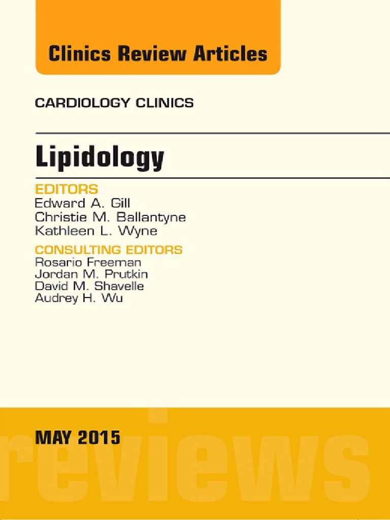 Lipidology Cardiology Clinics May 2015 | PDF | Low Density Lipoprotein ...