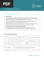 MSH Claim Form Dubai - GCC | PDF