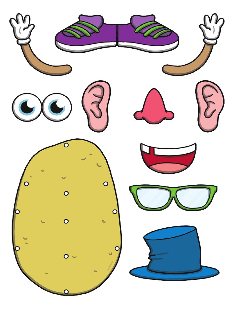 Design-Your-Own-Potato-Character-Activity-English Ver 2 | PDF