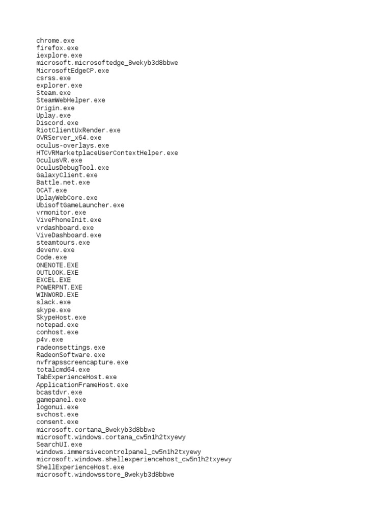 List of Common Windows Processes | PDF