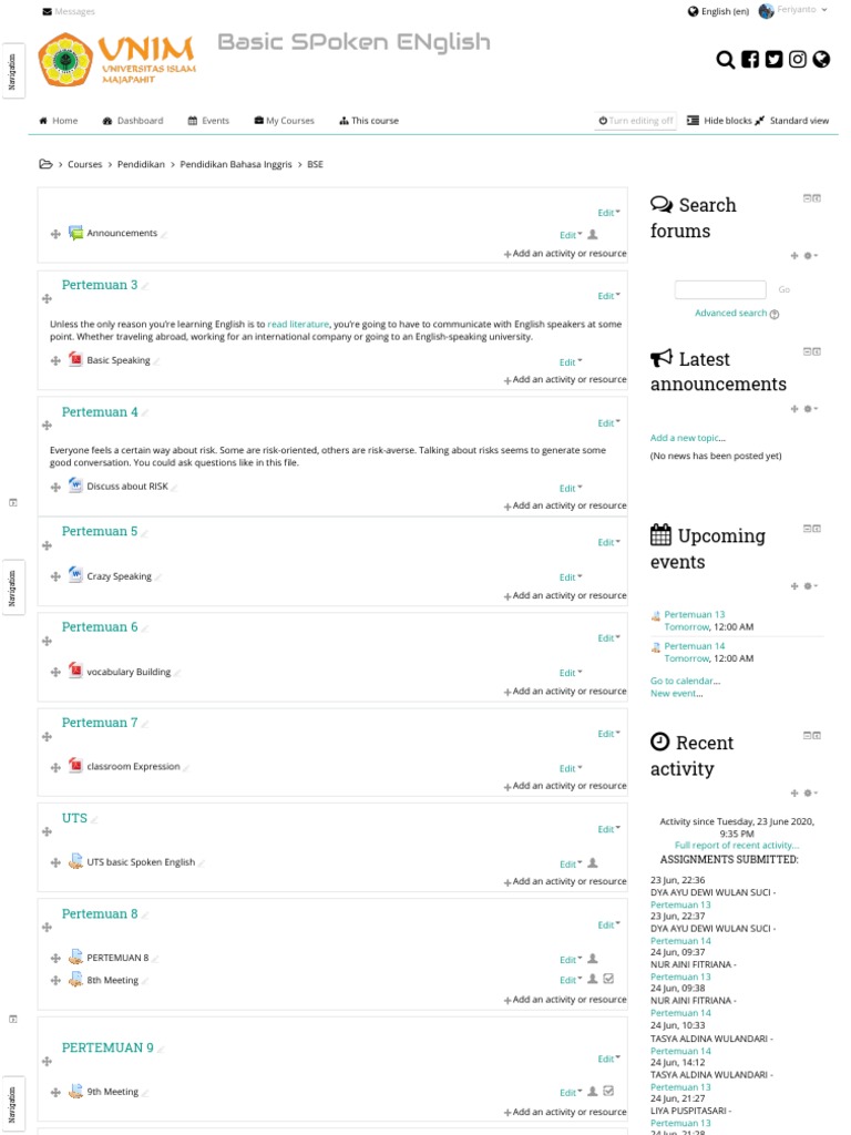 DM - Basic SPoken ENglish | PDF | English Language | Human Communication