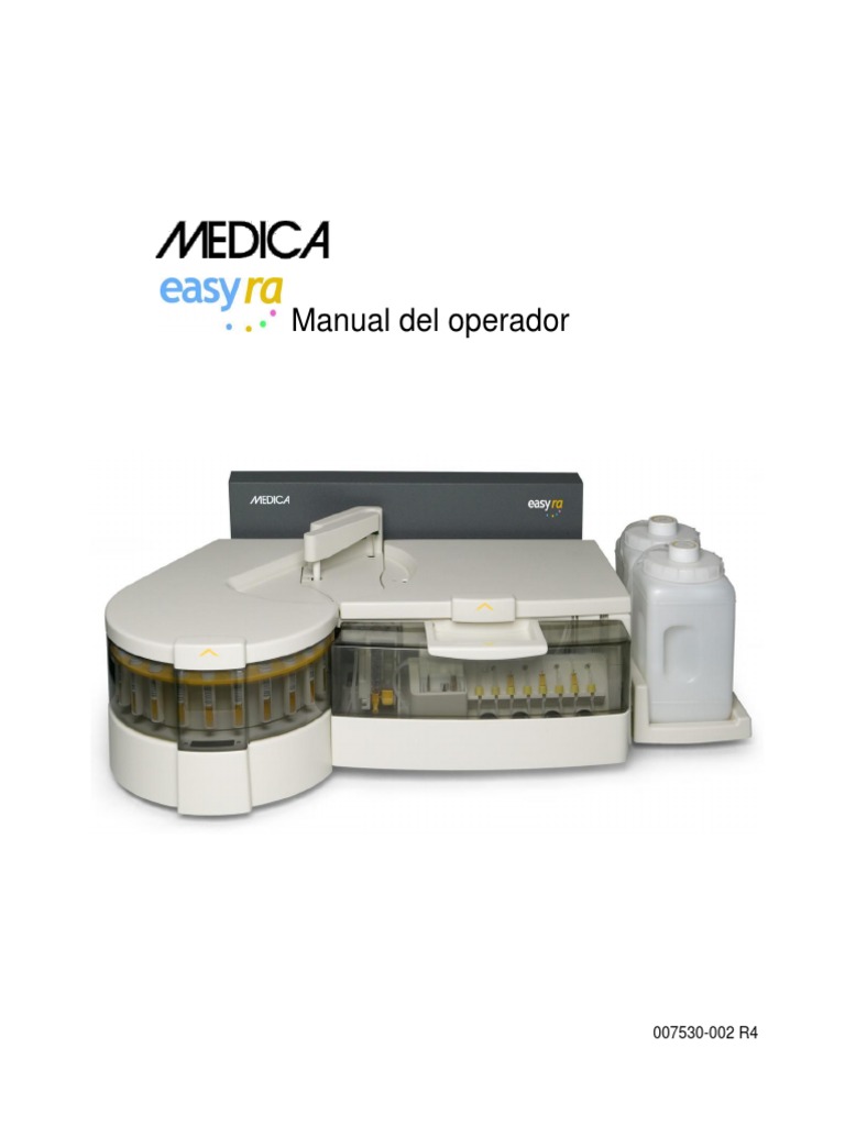 EasyRA Operators Manual - Spanish-1-345 | PDF | Laboratorios | La ...