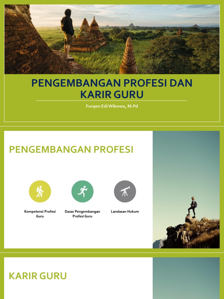 Pengembangan Profesi Dan Karir Guru | PDF