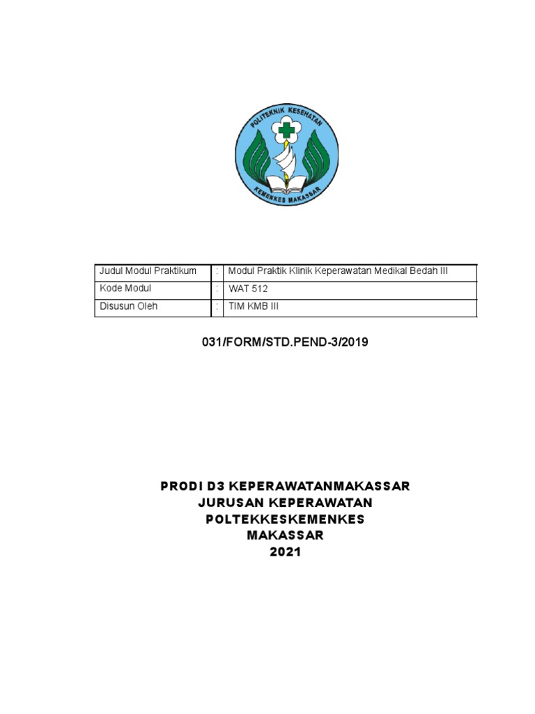 Modul PKK KMB III 2021.fix | PDF