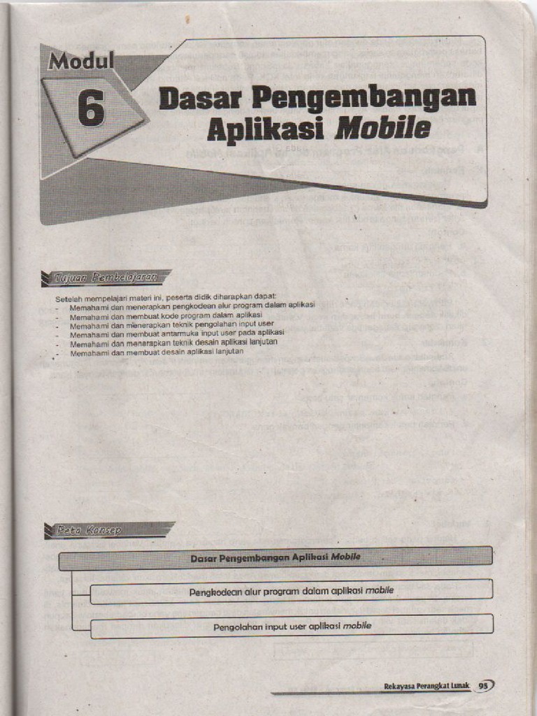 Dasar Pengembangan Aplikasi Mobile | PDF