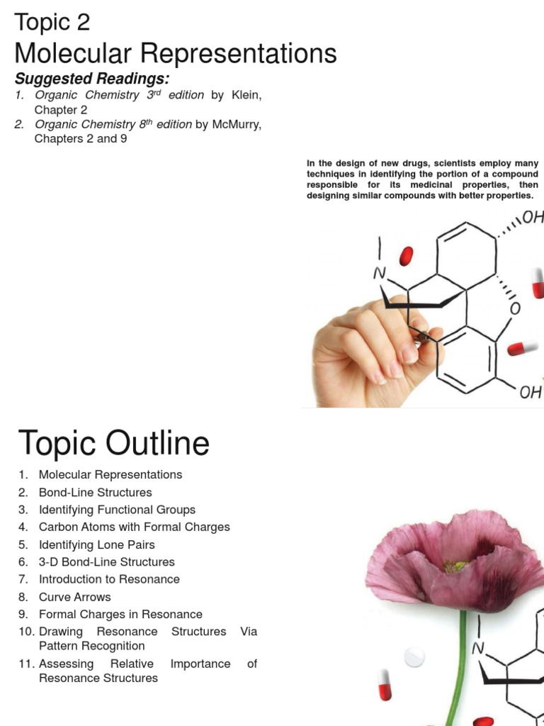 Ch02 Molecular Representations | PDF | Chemical Bond | Functional Group