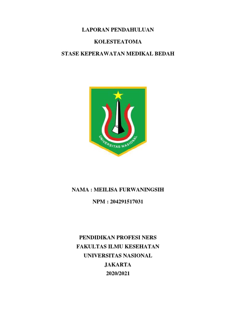 LP KMB Kolesteatoma | PDF | Kesehatan Holistik