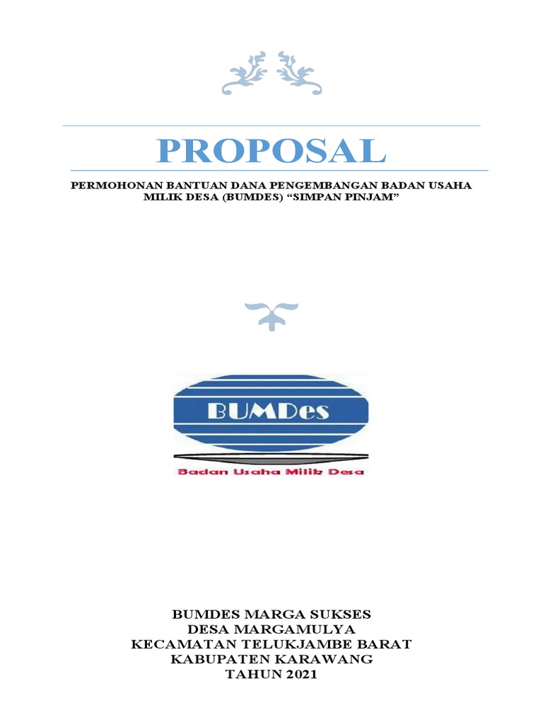 Proposal Koperasi Simpan Pinjam MGM | PDF | Bisnis