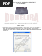 Pasos para Cambiar La Contraseña Del Router Mercusys | PDF