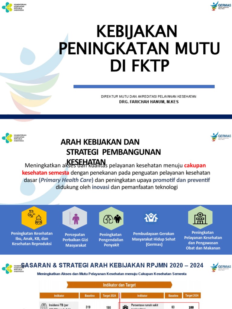 Kebijakan Mutu Di FKTP | PDF Kebijakan Mutu Di FKTP | PDF