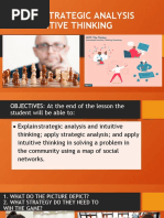 Understanding Strategic Analysis and Intuitive Thinking | PDF | Thought | Intuition