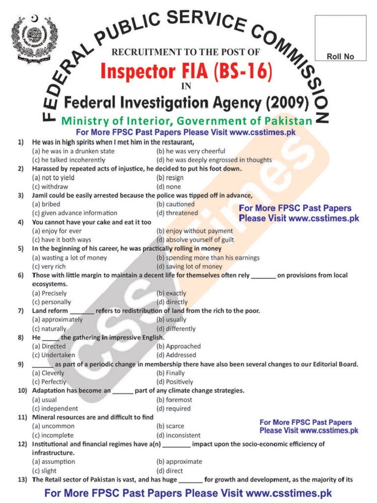 Inspector Fia Bs 16 2009 | PDF