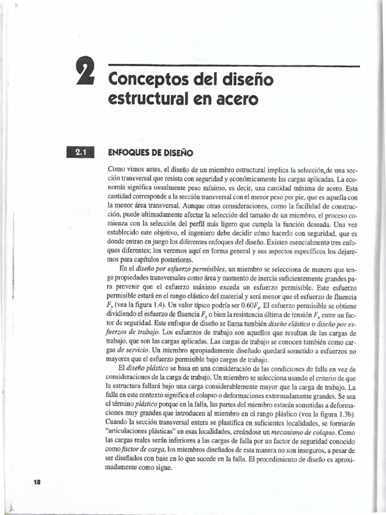 Capitulo 2 Diseño de Estructuras de Acero Con LRFD William T. Segui | PDF