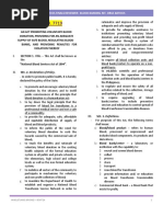 Ra 7719: National Blood Services Act of 1994: Medical Technology Laws ...