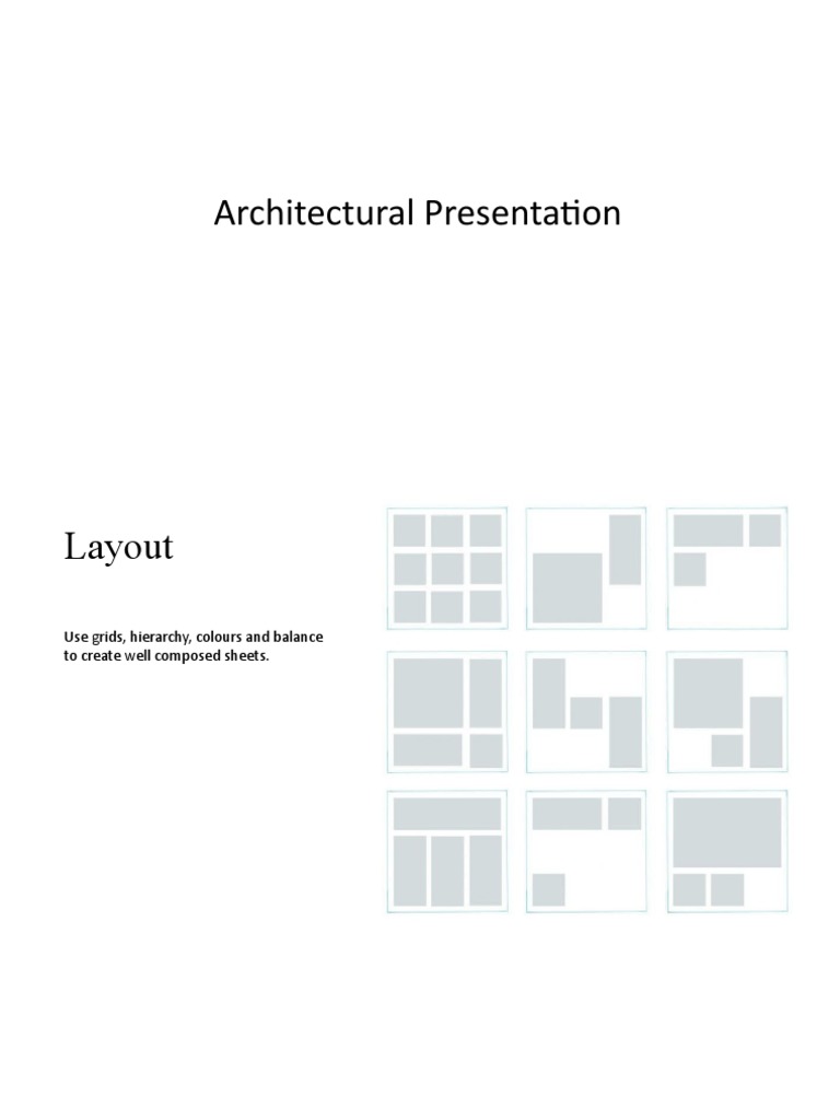 Architectural Presentation Techniques | PDF