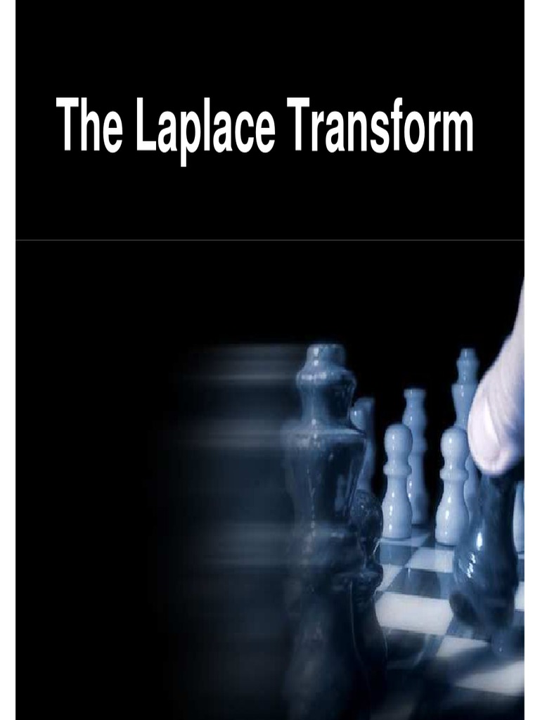 The Laplace Transform | PDF | Laplace Transform | Differential Equations