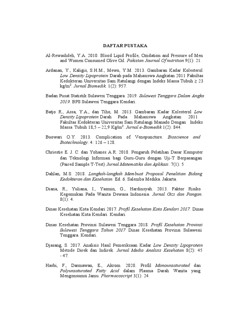 Daftar Pustaka | PDF | Kesehatan Holistik