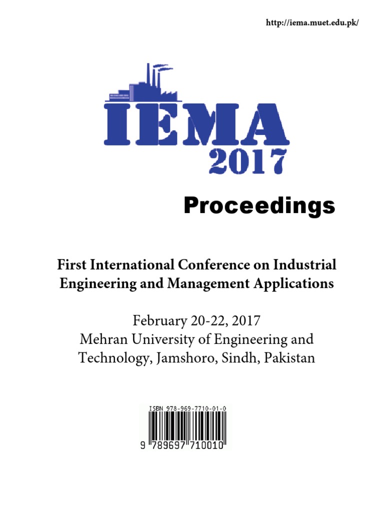 IEMA 2017 Proceedings | PDF | Time Complexity | Algorithms