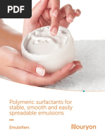 Dow Surfactants: Reference Chart | PDF | Surfactant | Emulsion