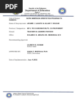 Activity Proposal On Culminating Program Immersion | PDF | Learning ...