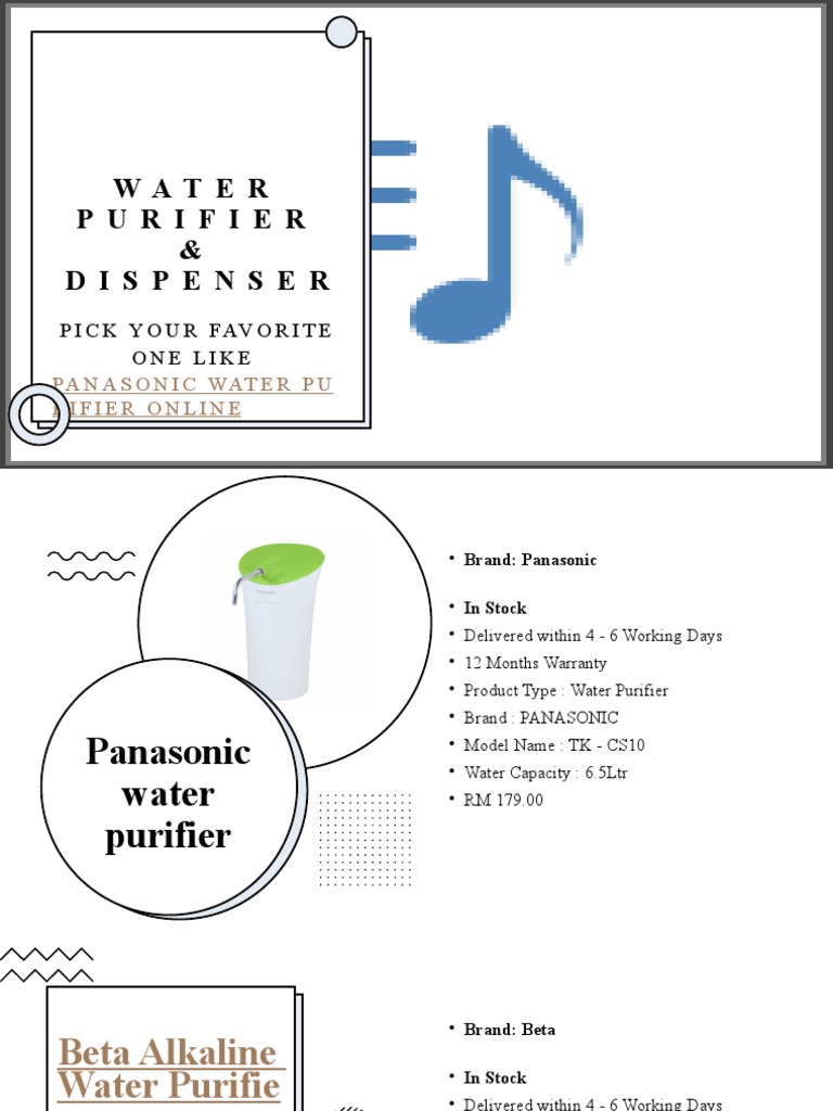 Water Purifier and Dispenser Online | PDF