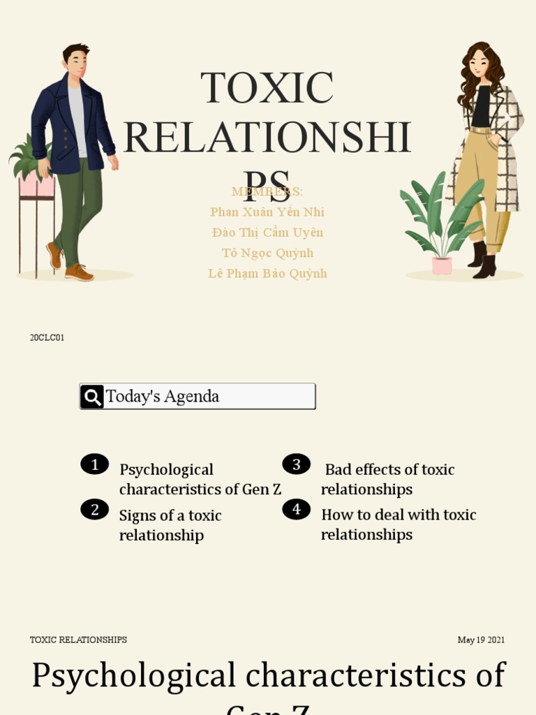 Toxic Relationships | PDF | Communication | Social Psychology