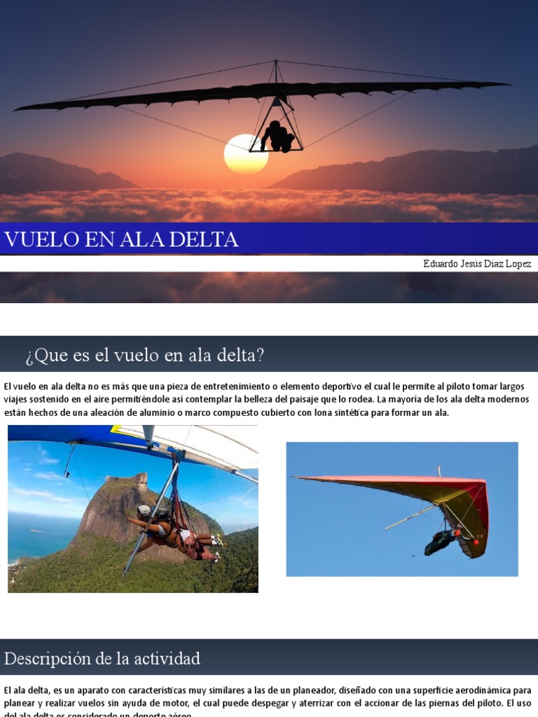 Vuelo en Ala Delta: Deporte Aéreo y Competencias | PDF | Negocios